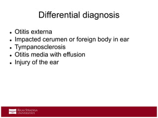 Acute otitis media | PPTX