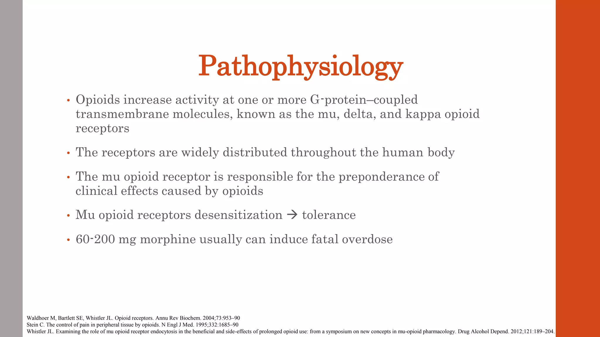 Acute Opioid Intoxication in Adults | PPTX