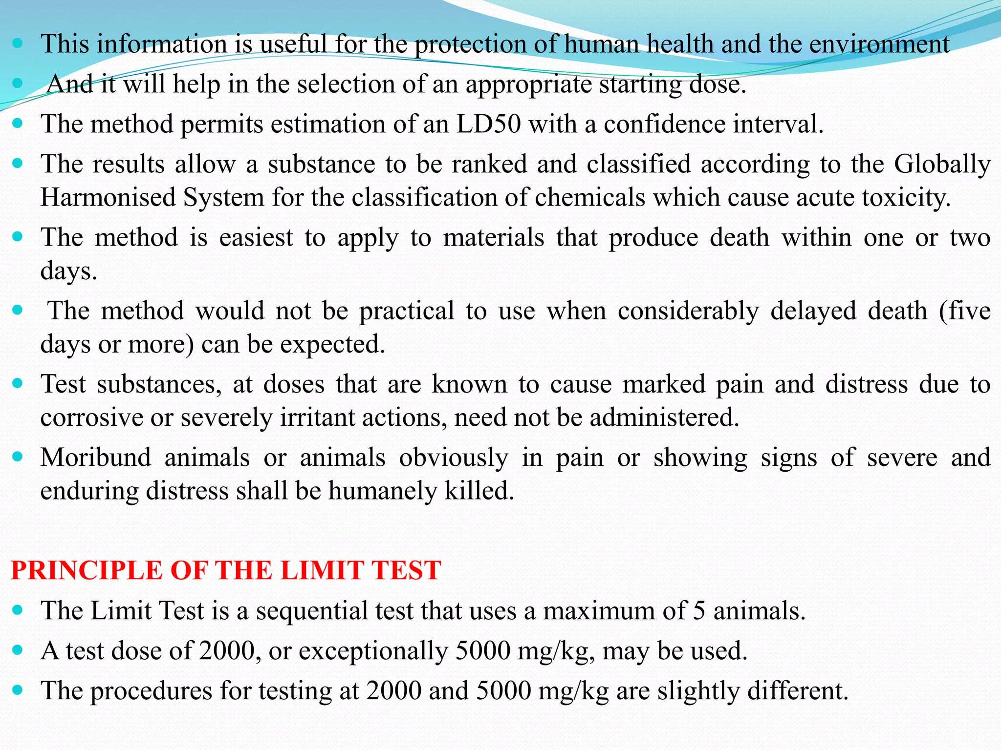 Acute oral toxicity-UDP : oecd-425 | PPTX