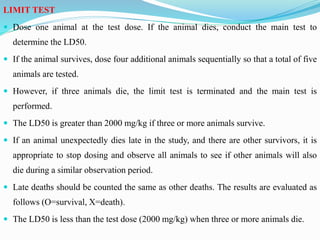Acute oral toxicity-UDP : oecd-425 | PPTX