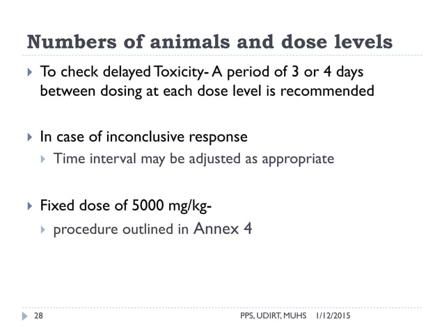 OECD Test Guideline 420: Acute Oral Toxicity - Fixed Dose | PDF