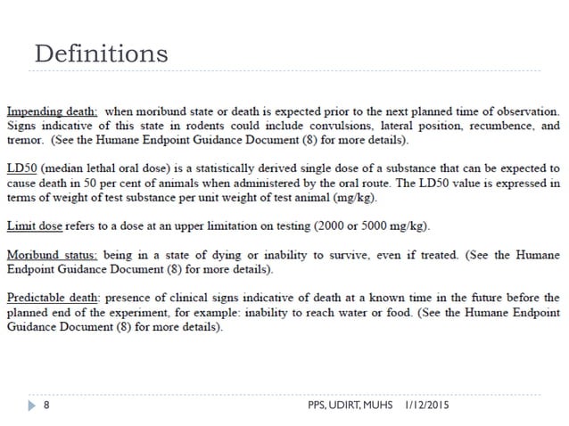 OECD Test Guideline 420: Acute Oral Toxicity - Fixed Dose | PDF