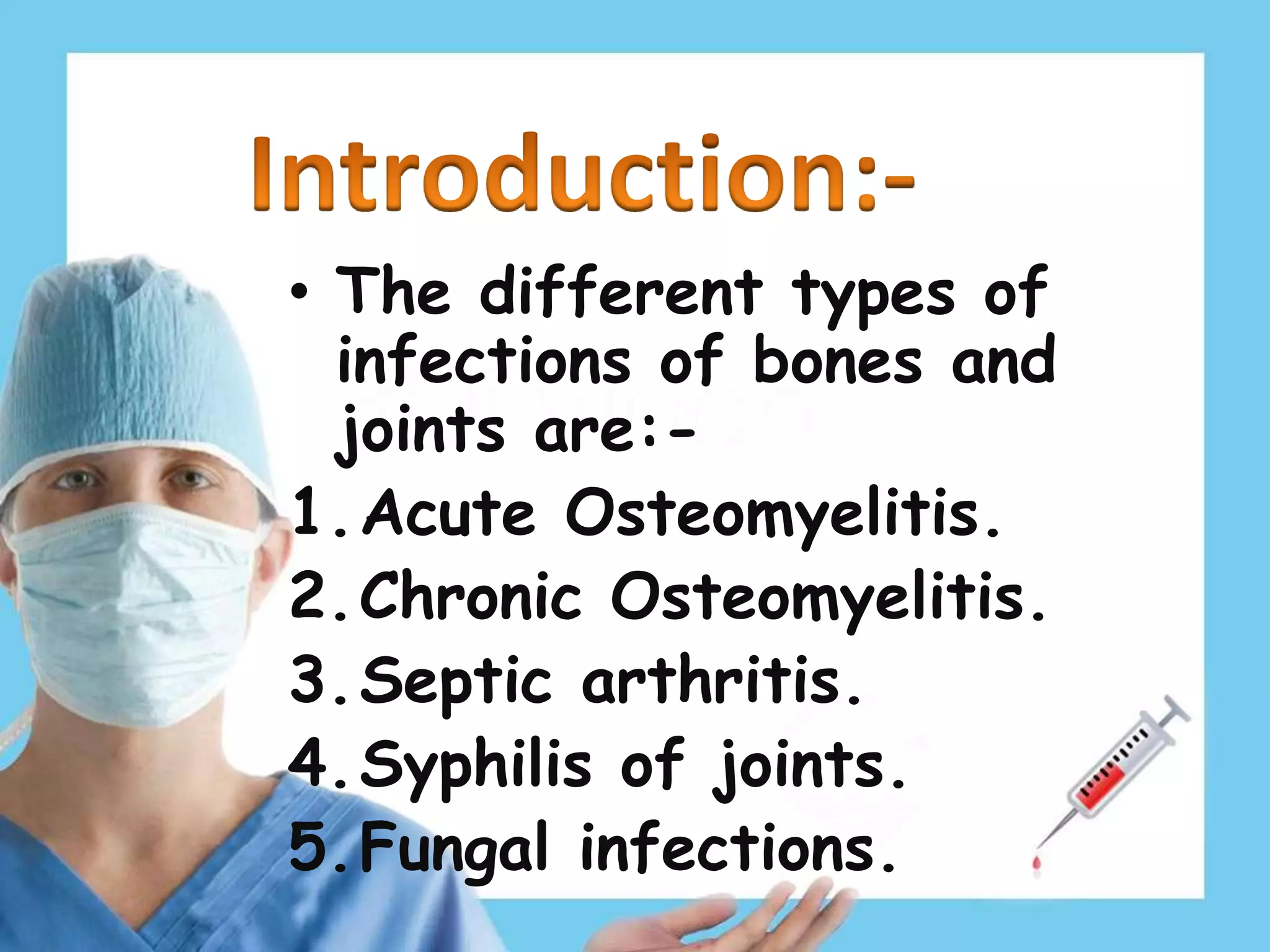 Acute osteomyelitis | PPTX