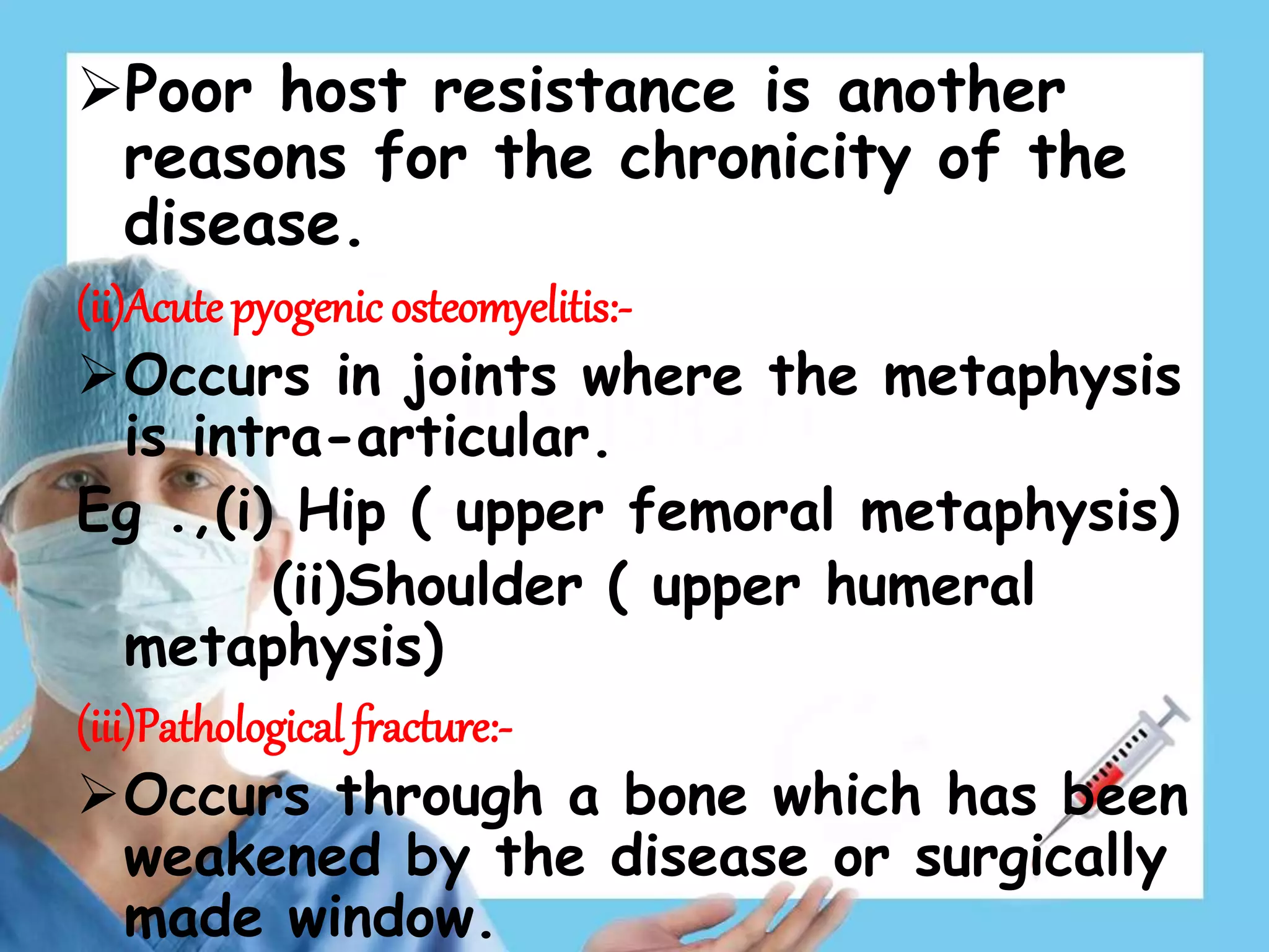 Acute osteomyelitis | PPTX