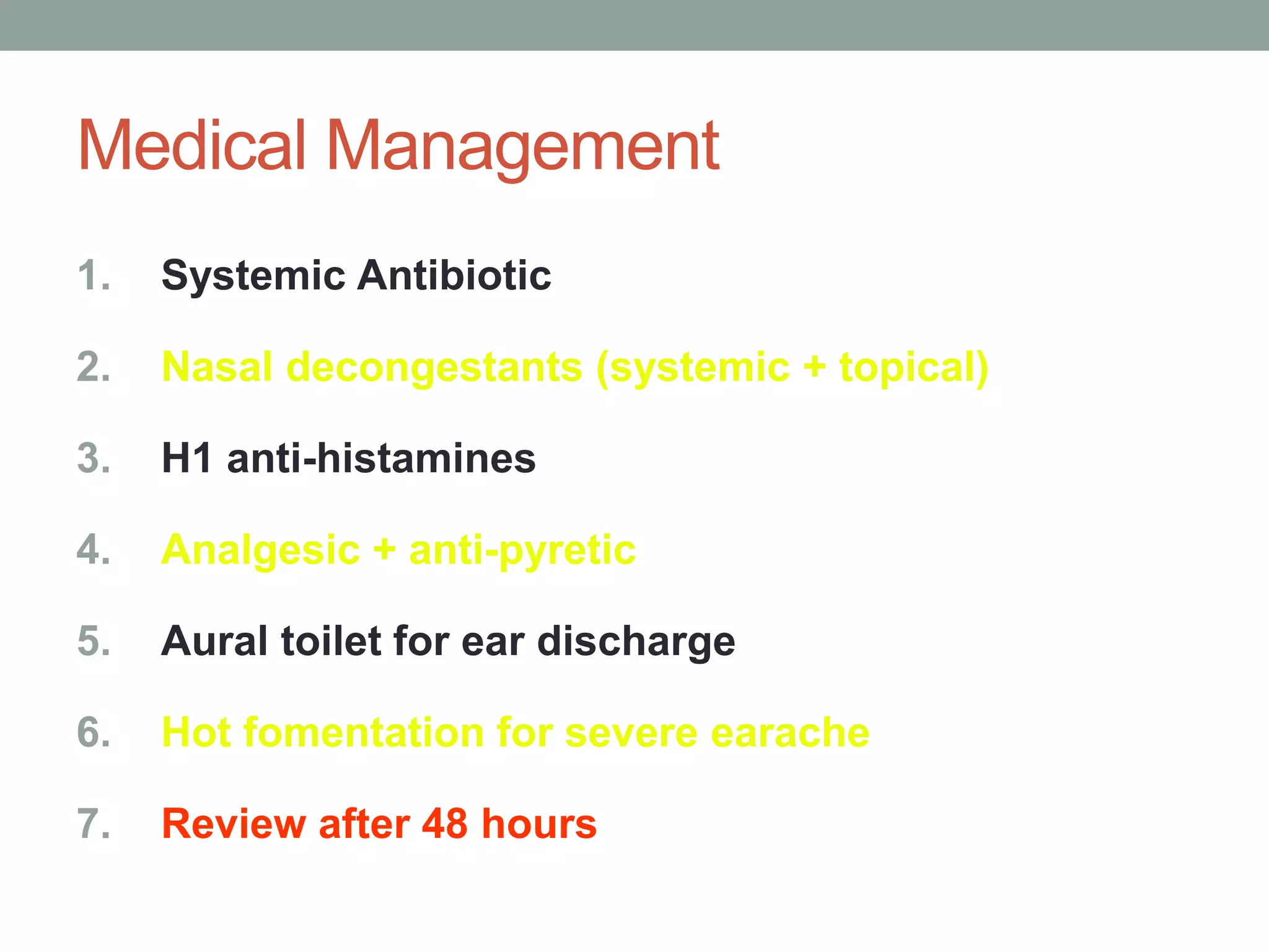 Acute otitis media | PPTX