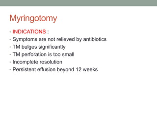 Acute otitis media | PPTX