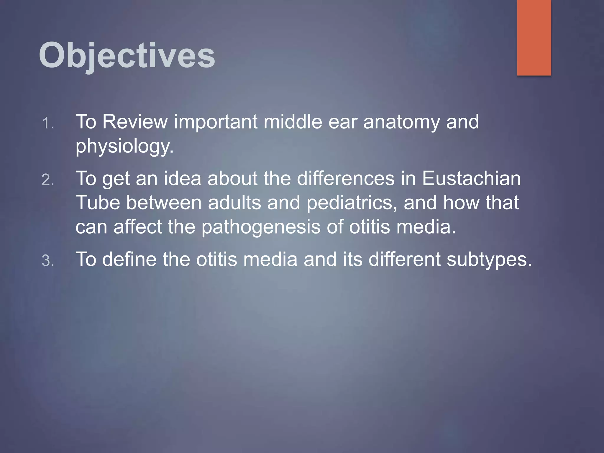 Acute otitis media | PPTX