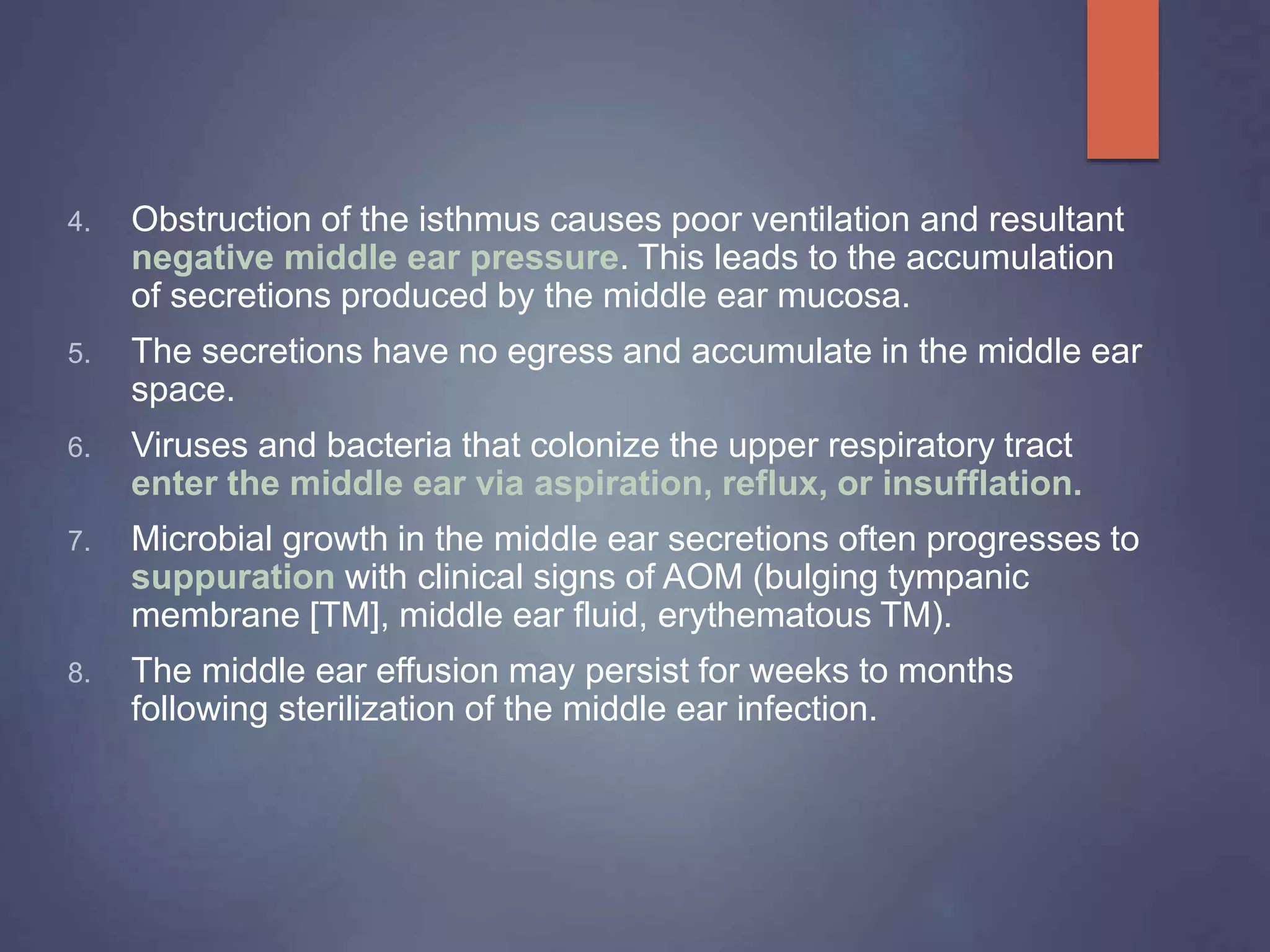 Acute otitis media | PPTX | Ear, Nose and Throat Conditions | Diseases ...