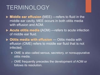Acute otitis media | PPTX