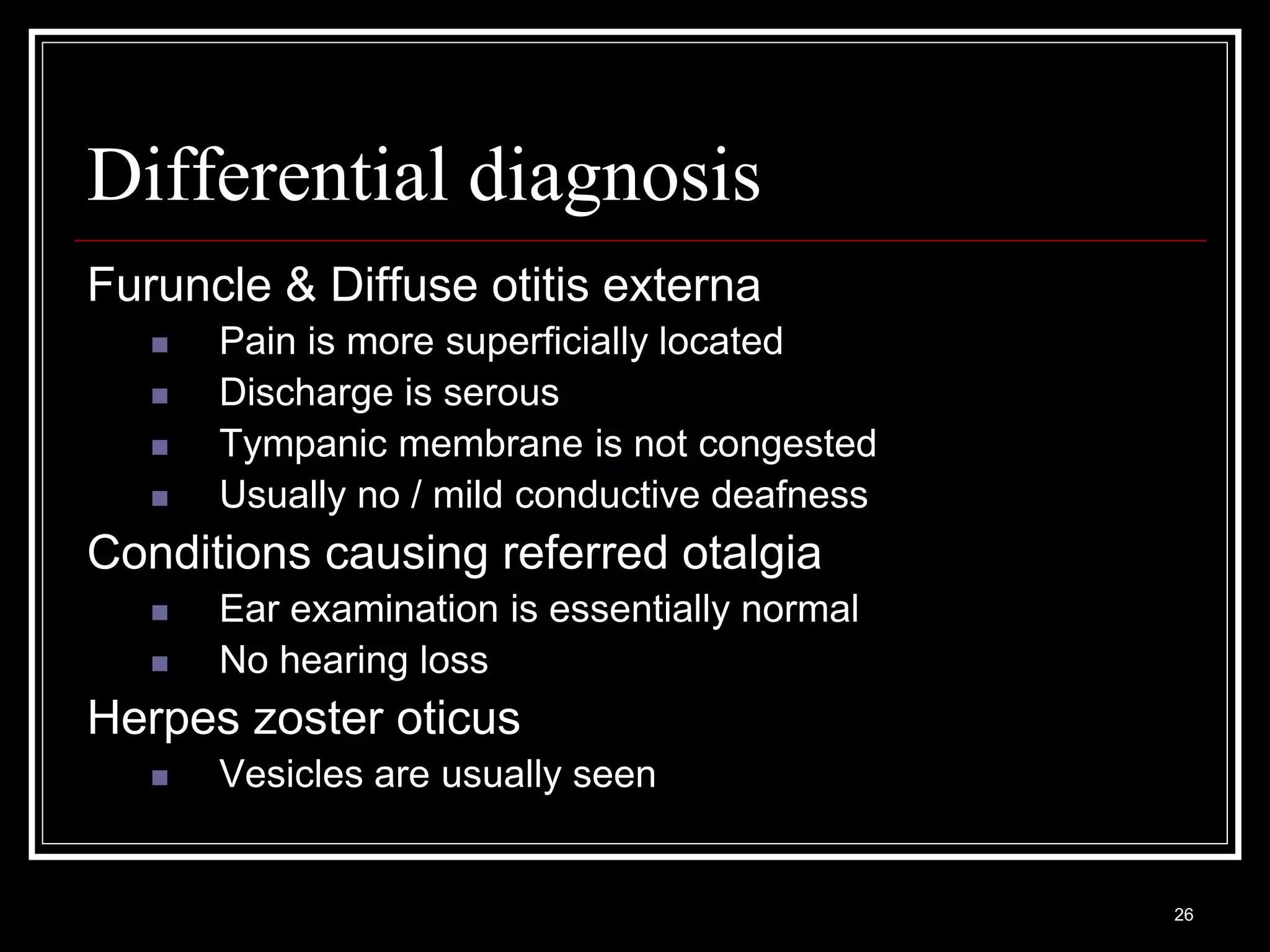 Acute otitis media (AOM) secretory otitis media (OME) | PPT