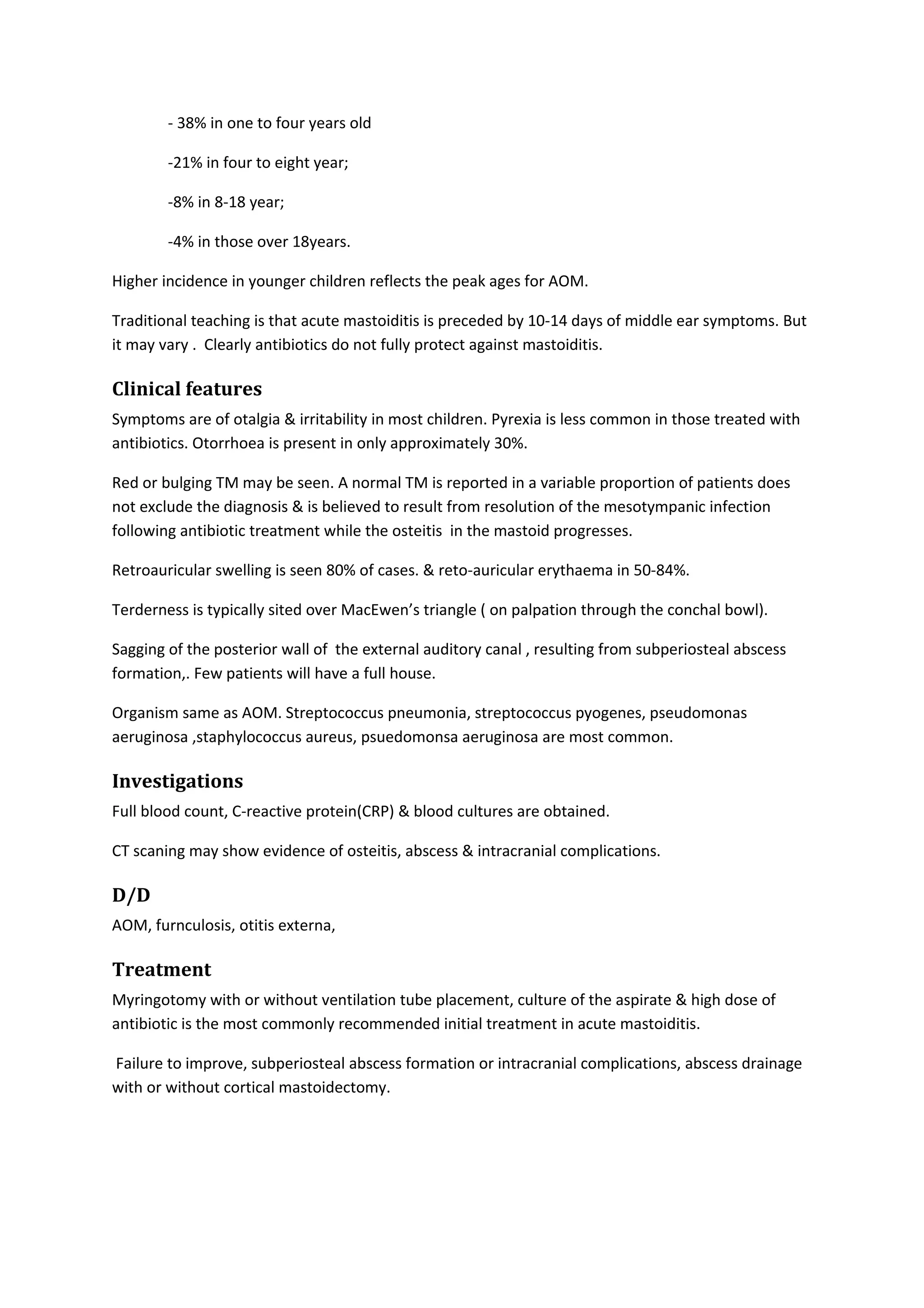 Acute otitis media in children | DOC