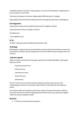 Acute otitis media in children | DOC