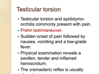 Acute painful scrotum | PPTX