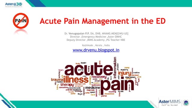 Acute pain management in ed @ nbe | PDF
