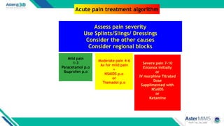 Acute pain management in ed @ nbe | PDF