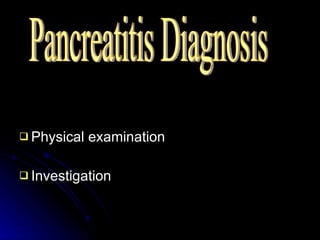Acute Pancreatitis | PPT