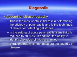 Acute pancreatitis. | PPT | Lung and Respiratory Health | Diseases and ...