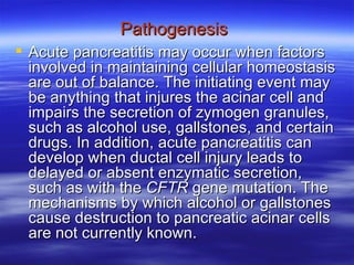 Acute pancreatitis. | PPT | Lung and Respiratory Health | Diseases and ...