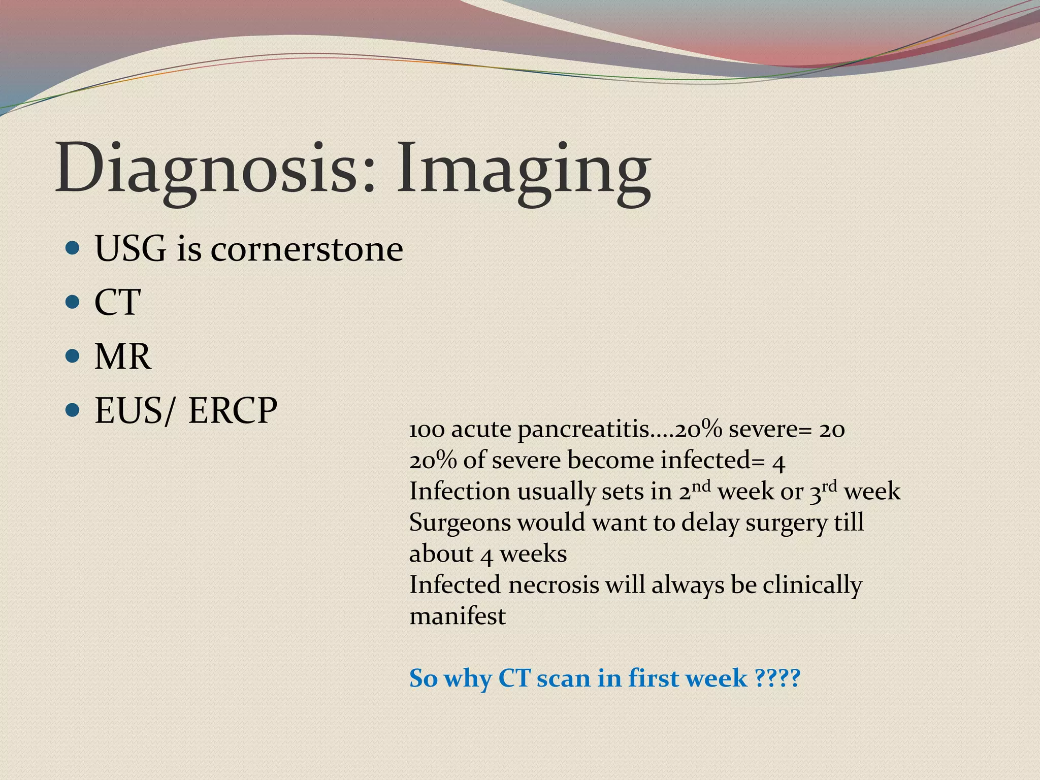 Acute pancreatitis | PPTX