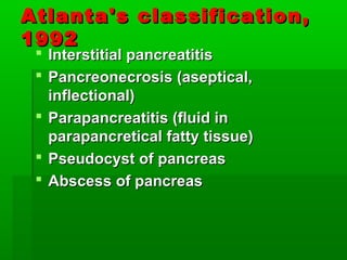 Acute pancreatitis | PPT