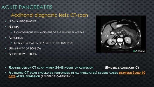 Acute pancreatitis
