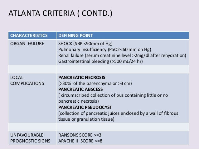 Acute pancreatitis