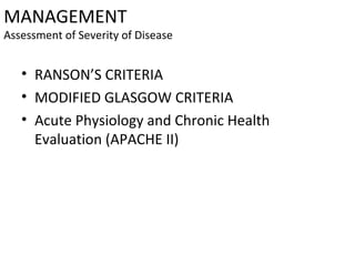 Acute Pancreatitis | PPT