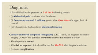 Acute pancreatitis | PPT