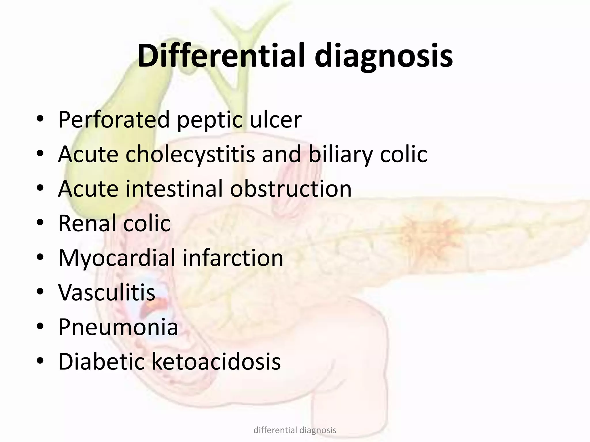 acute pancreatitis | PPTX