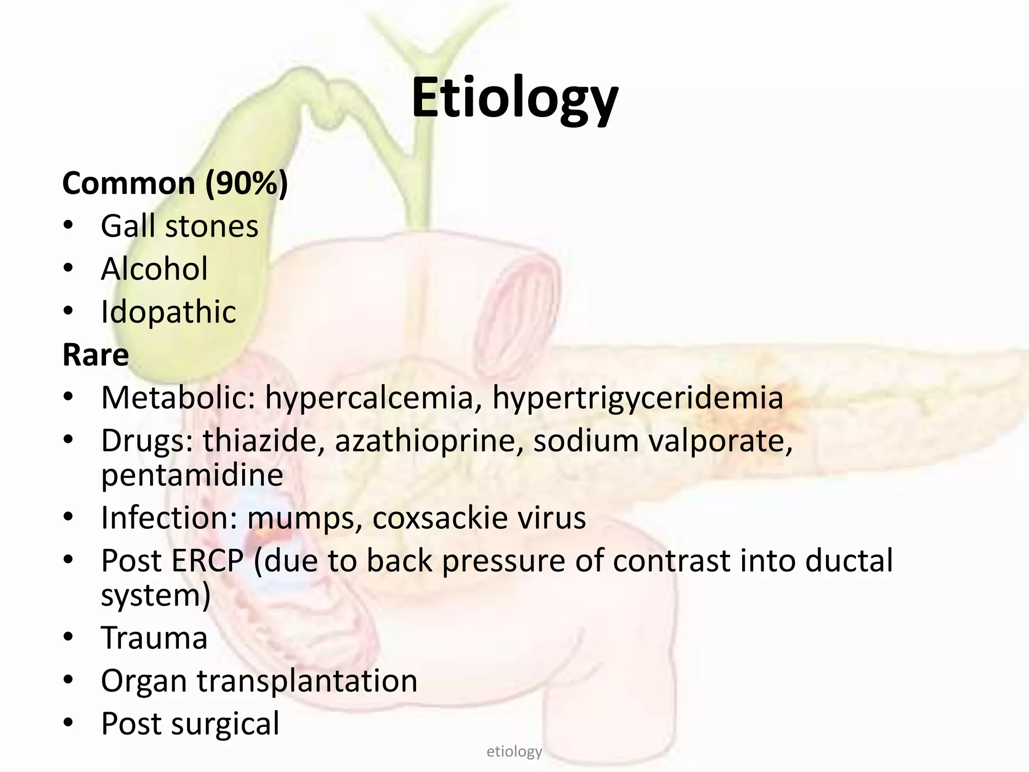 acute pancreatitis | PPTX