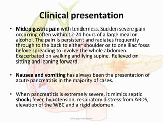 acute pancreatitis | PPTX