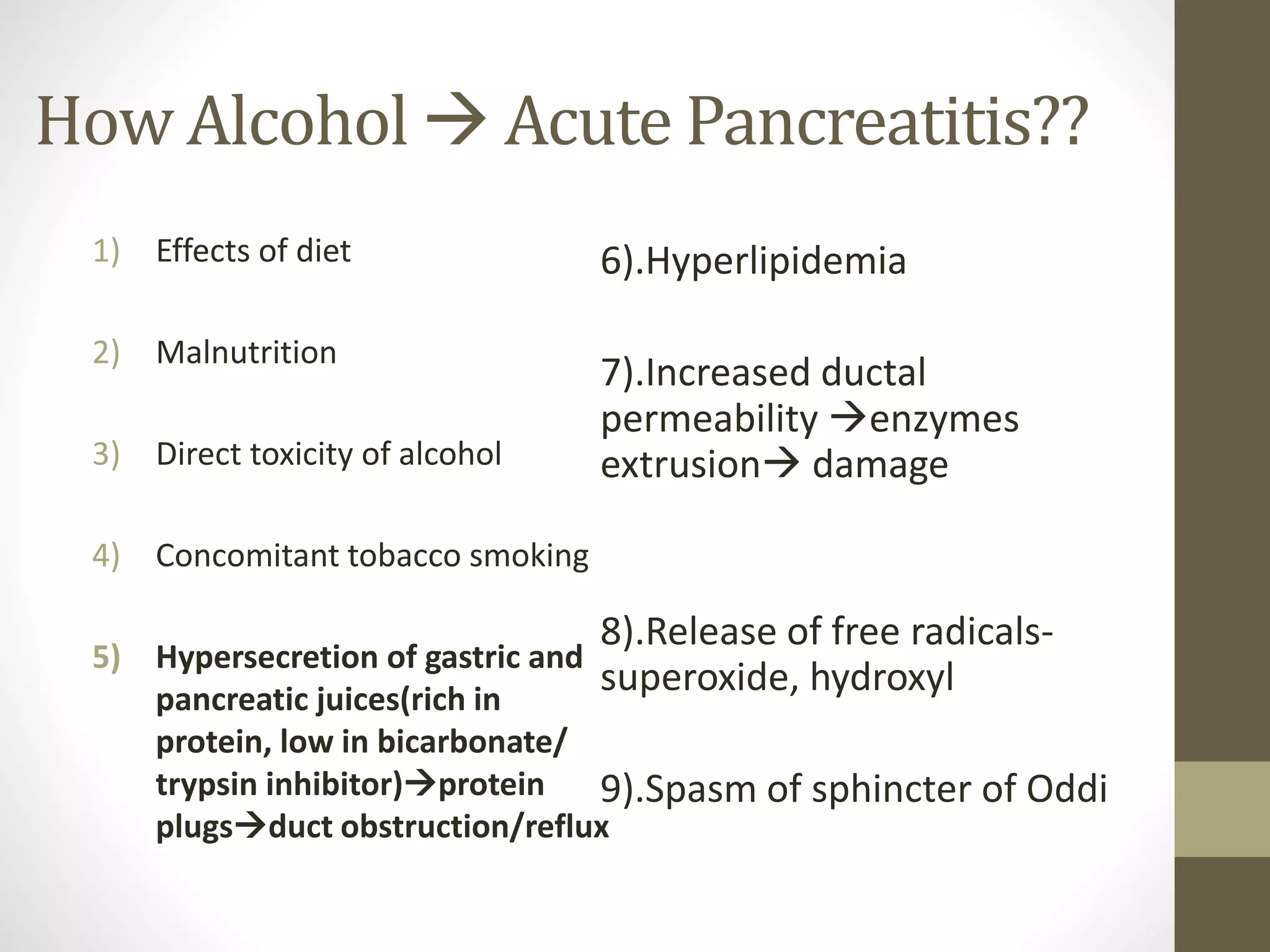 Acute pancreatitis | PPTX