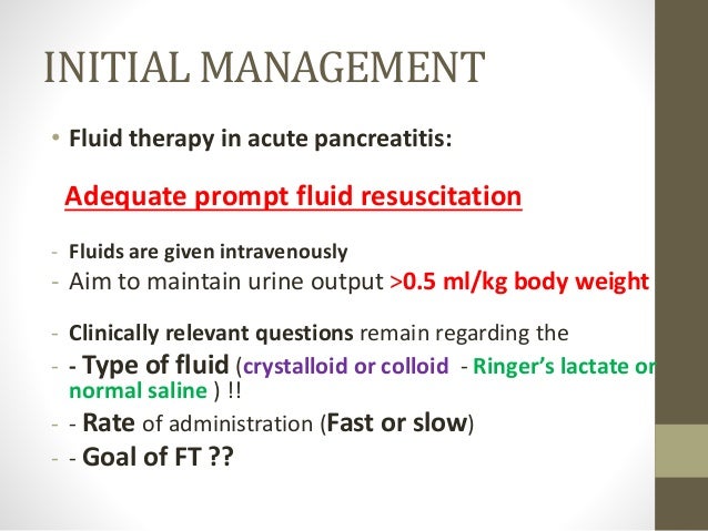 Acute pancreatitis