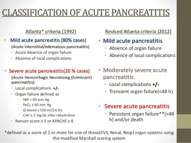 Acute pancreatitis