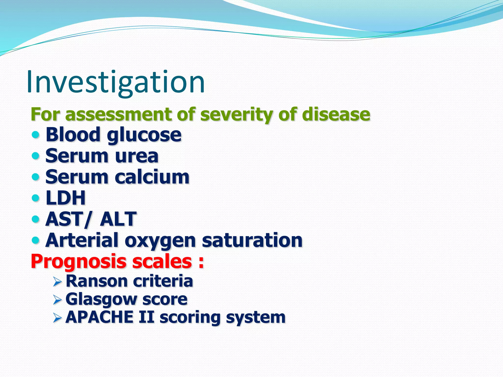 Acute pancreatitis | PPTX