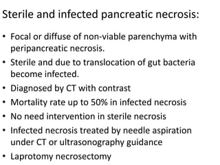 Acute pancreatitis | PPTX
