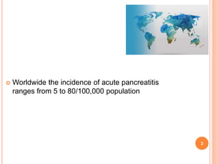 Acute pancreatitis | PPTX | Digestive Disorders | Diseases and Conditions