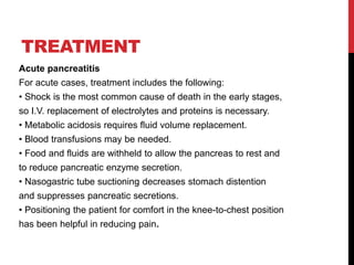 Acute pancreatitis | PPTX