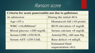 Acute pancreatitis | PPT