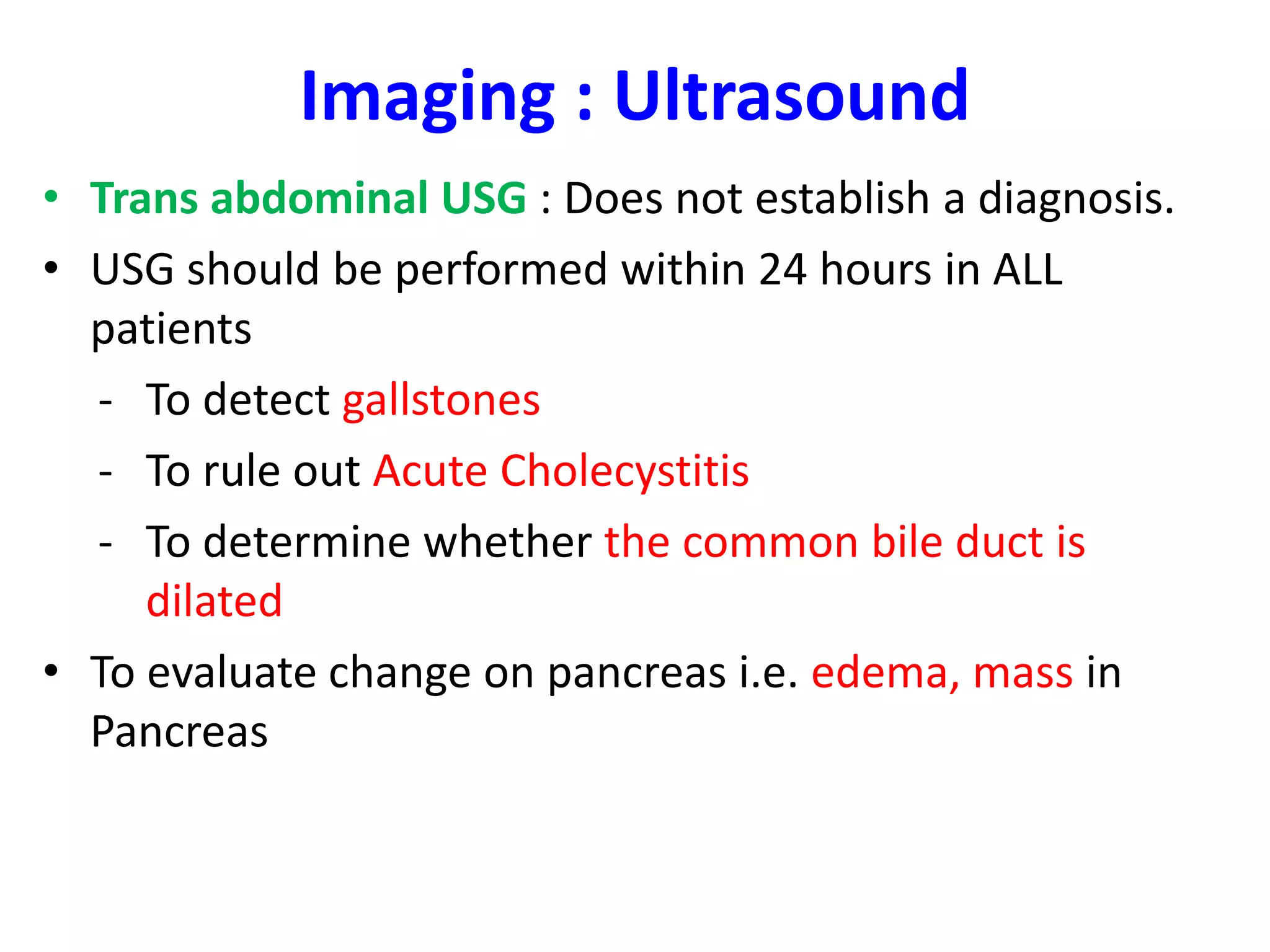 Acute pancreatitis | PPTX