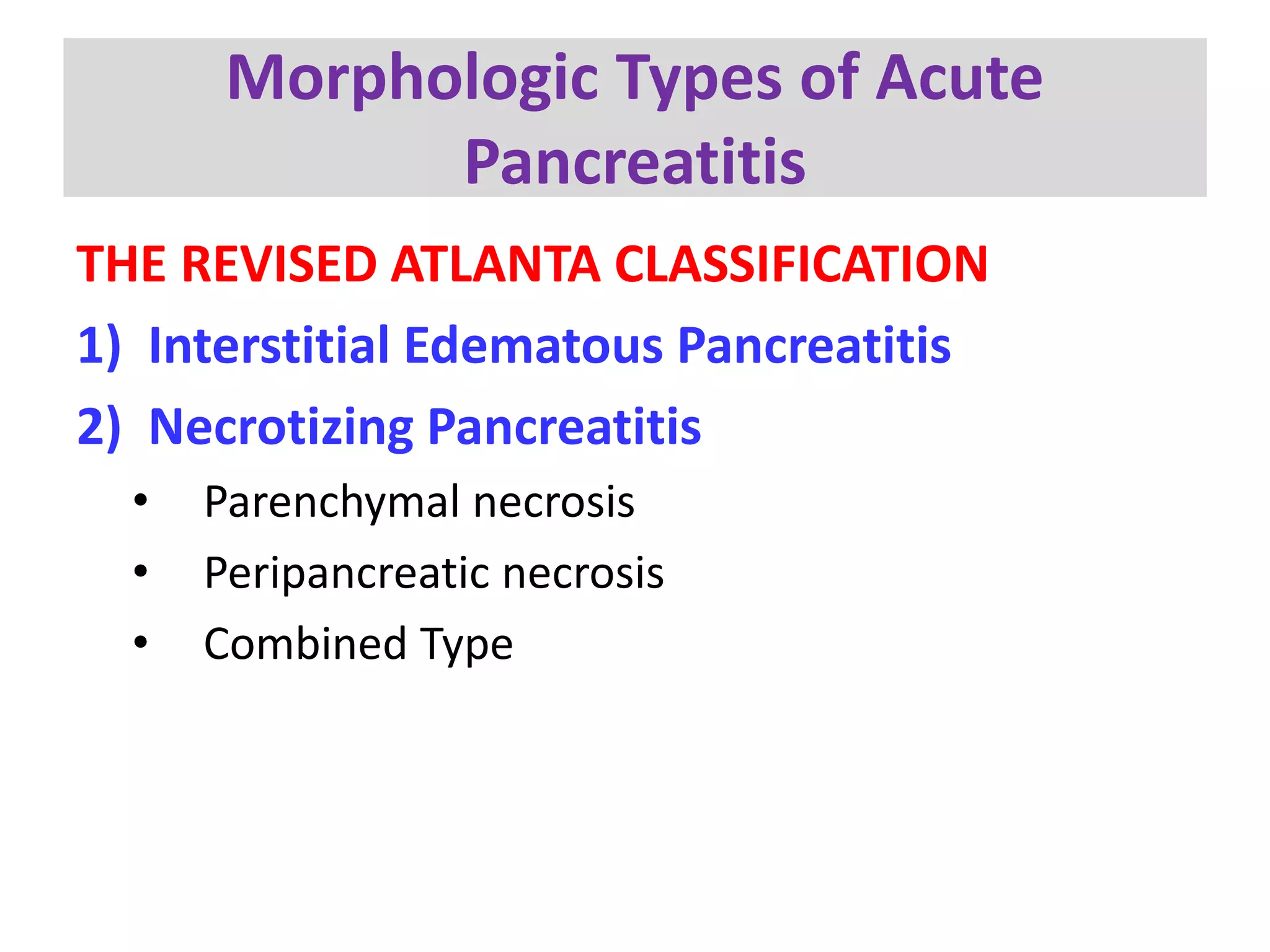 Acute pancreatitis | PPTX