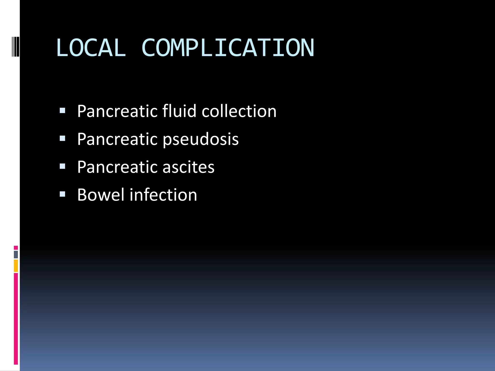 Acute pancreatitis | PPTX