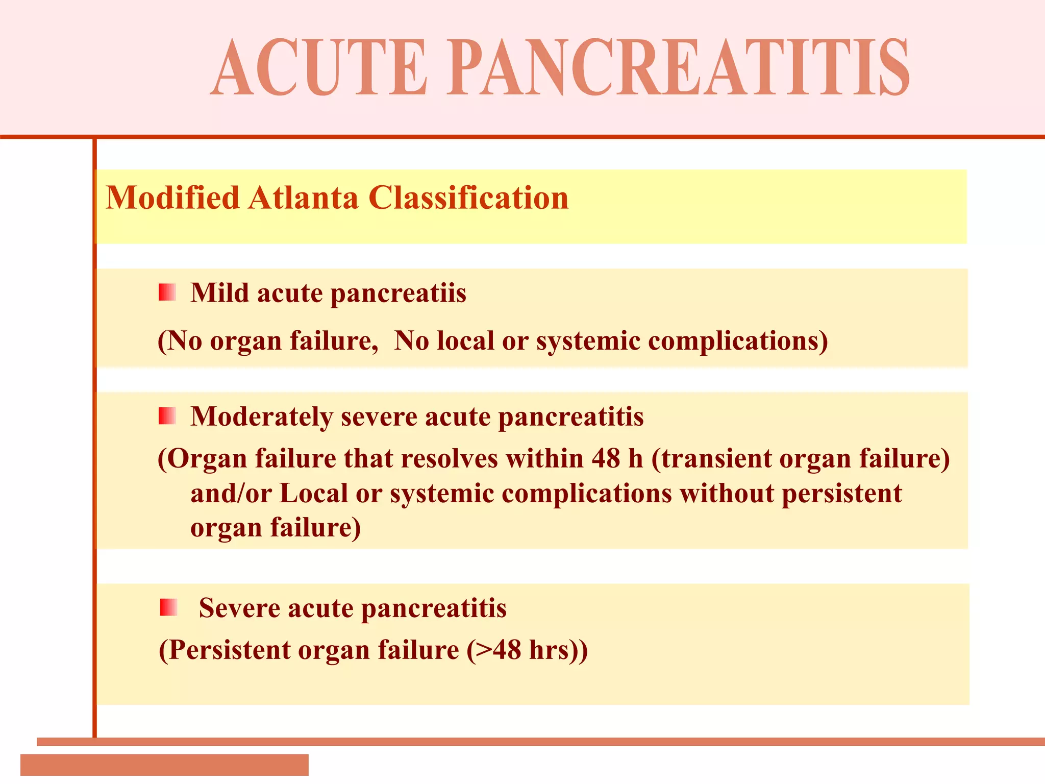 Acute pancreatitis | PPTX