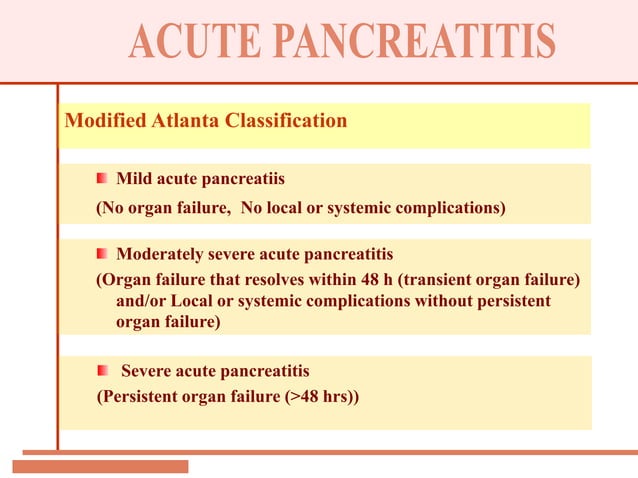 Acute pancreatitis | PPTX