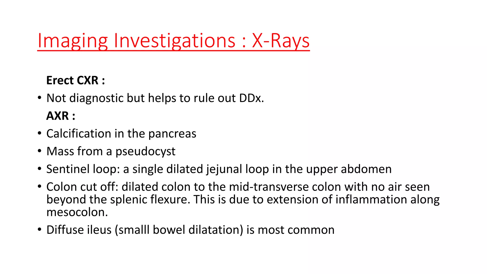 Acute pancreatitis | PPTX