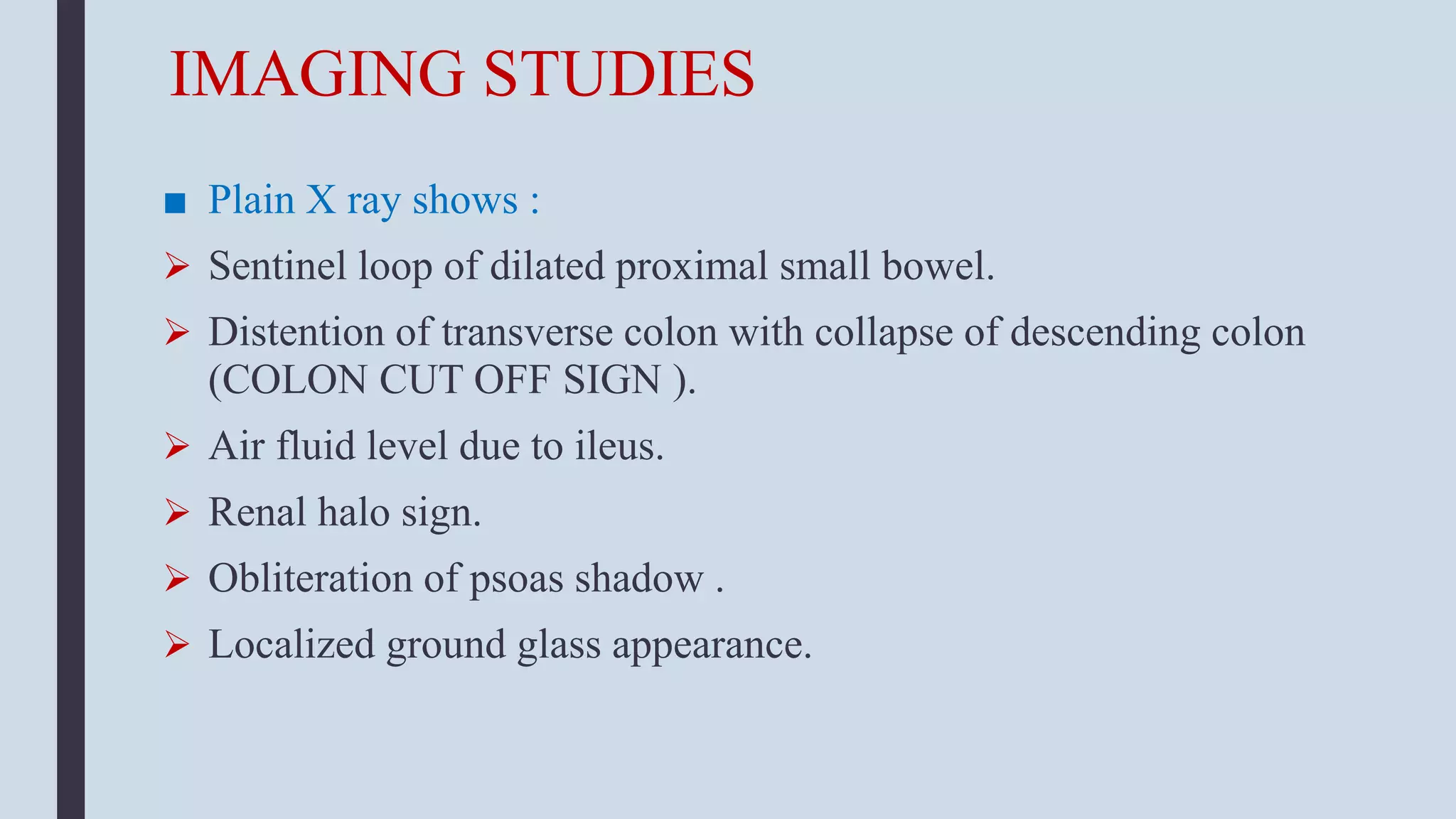 Acute pancreatitis | PPTX