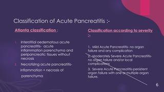 Comprehensive Understanding of Acute Pancreatitis | PPTX