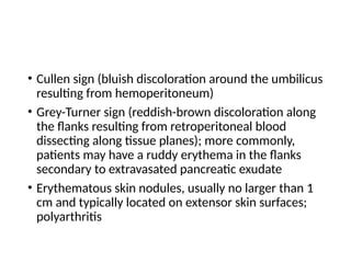 ACUTE PANCREATITIS.pptx(internal medicine) | PPTX