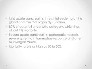 Acute pancreatitis intro | PPT