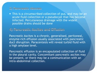 Acute pancreatitis 1 | PPTX | Digestive Disorders | Diseases and Conditions